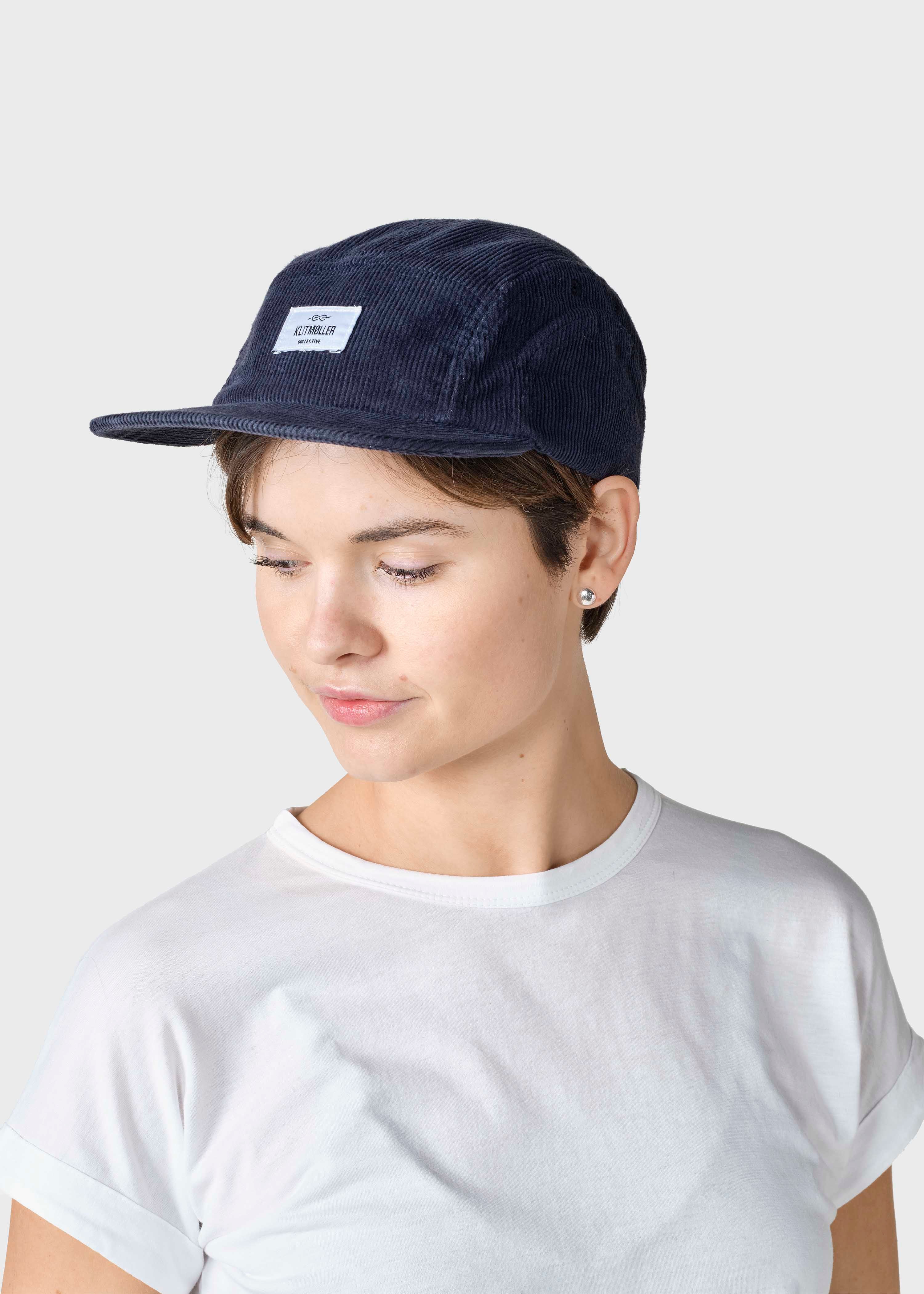 Five panel corduroy cap - Navy – klitmollercollective.de